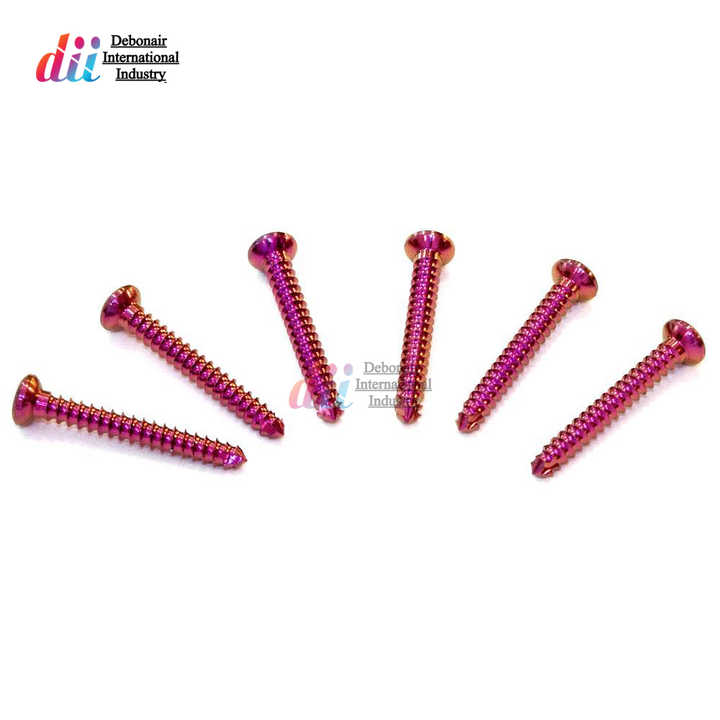 1.5mm Titanium Cortical Screws - ALPS PRCL Locking System Veterinary ...