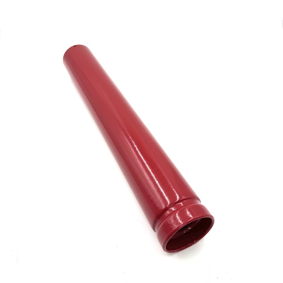 Fire Fighting ERW Steel Pipes ASTM A795 2'' SCH40 Red Painted Grooved ...