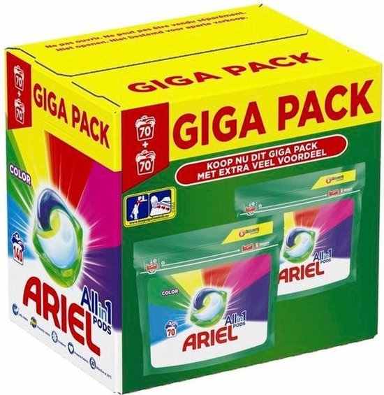 Ariel 3 in 1 Pods - Powerful, Sustainable Laundry Detergent