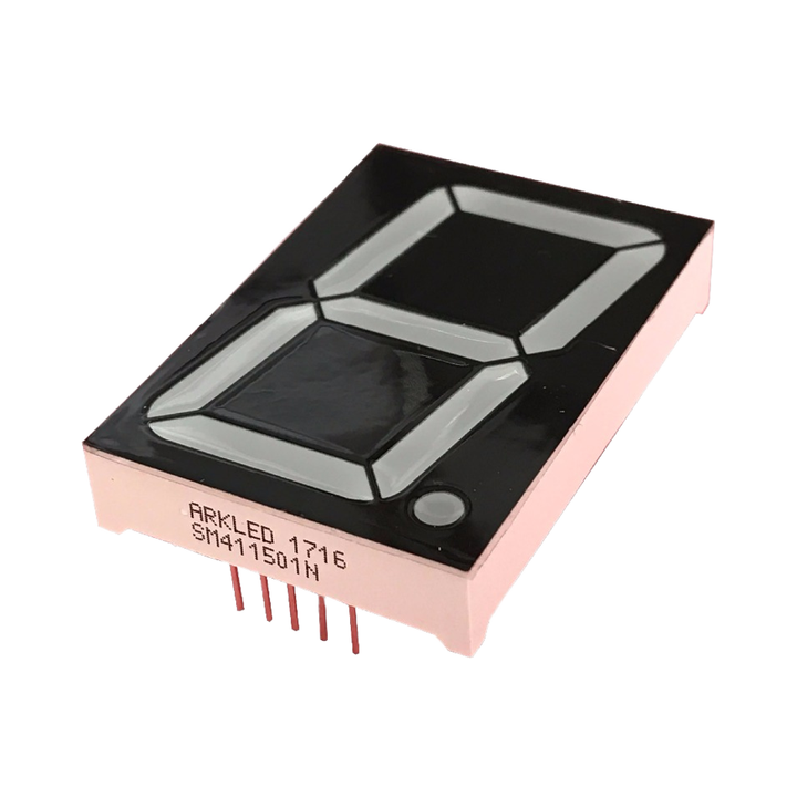 1 Digit 7 Segment LED Display 1.5 Inch Red Yellow Blue Product Type ...