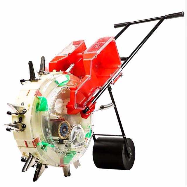 Seed planting fertilizing machine hand push seeder agriculture ...
