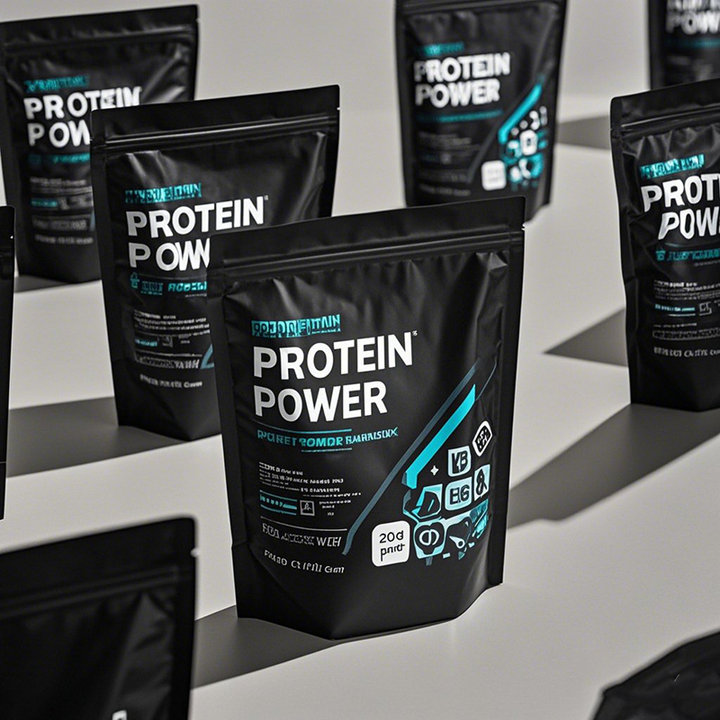 Customizable Stand up Pouch Ziplock Healthcare Supplements Whey Protein ...