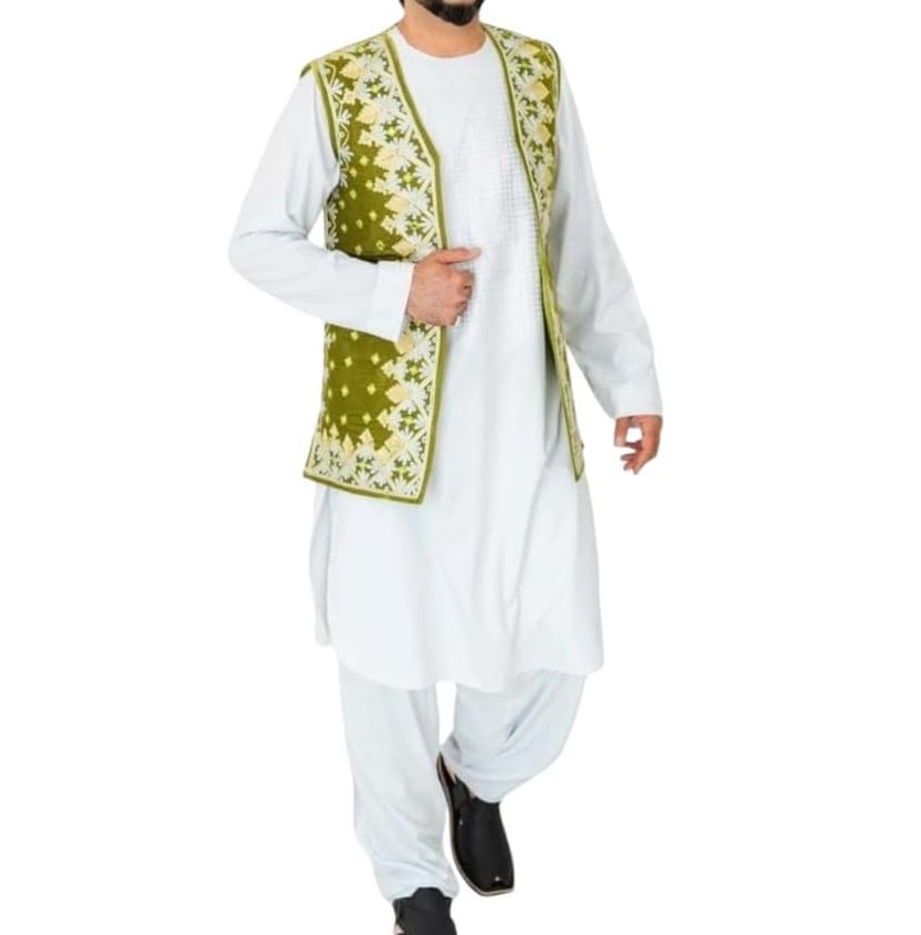 Buy Afghan Dress Men Embroidered Islamic Design | Alibaba.com