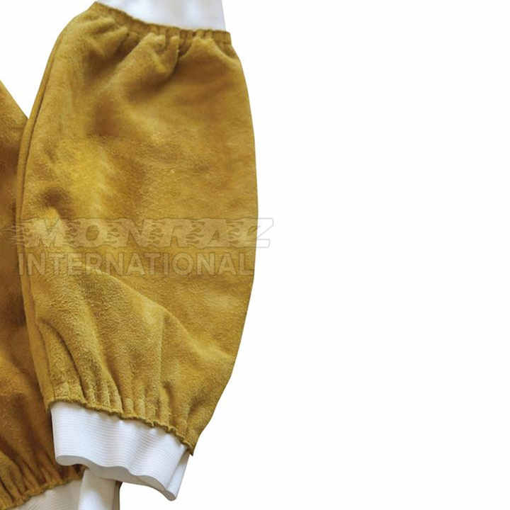 Cowhide Leather Welding Arm Guards Safety Sleeves For Welders ...