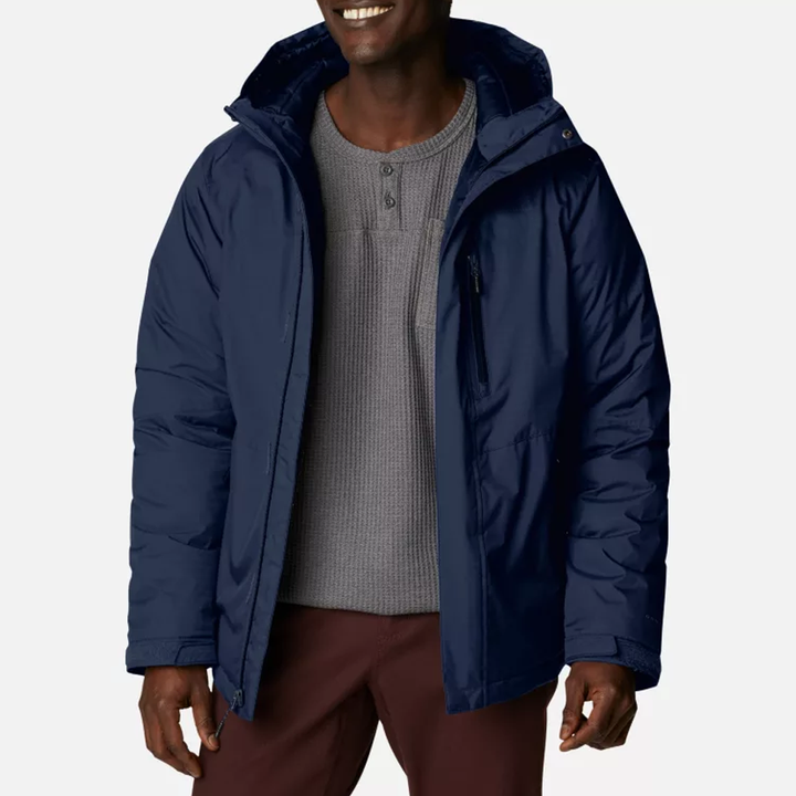 OEM Custom Logo Winter Jacket Fashion Casual Classic Solid Zippers ...