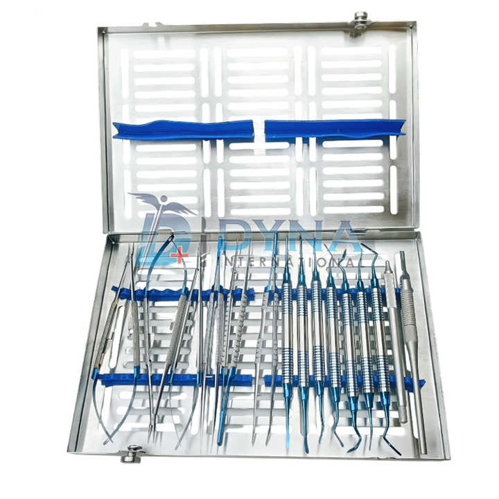 High Quality 14-Piece Tunneling Micro Surgery Kit CE Approved Dental ...