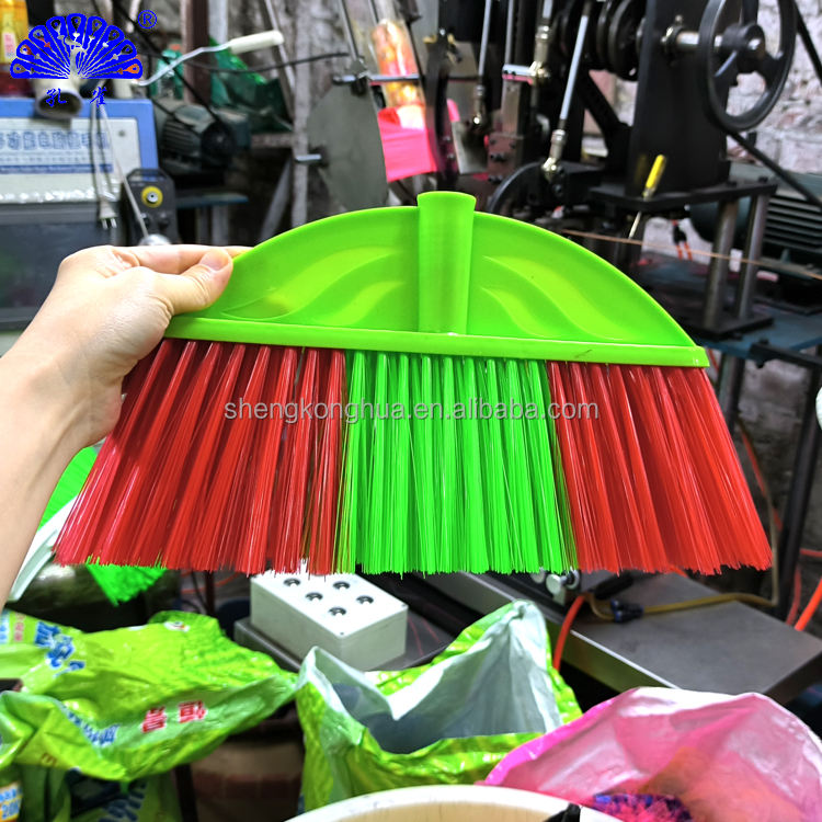 Plastic Durable Broom Pet Material Broom Household Broom Head Indoor ...