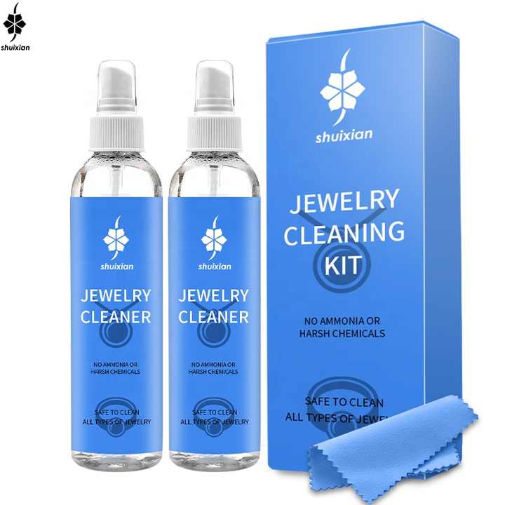 Ultimate Two Cleaner Pack with Silver and Gold Jewelries Cleaning Kit ...
