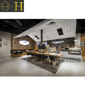 Wholesale l shape cafe bar counter design For Setting up Functional ...