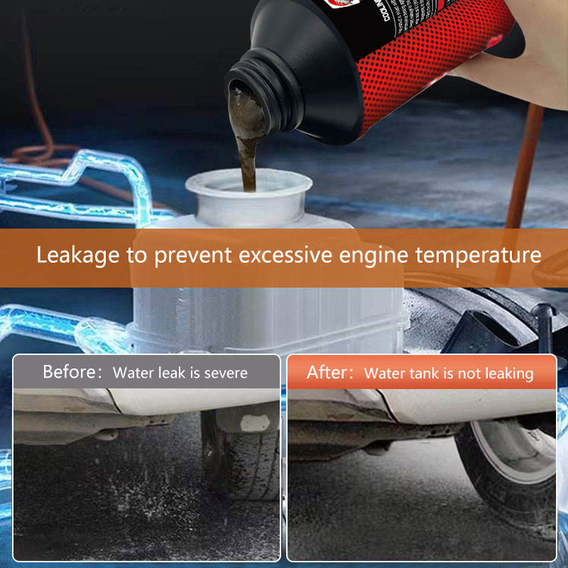 Getsun Radiator Stop Leak Coolant System Sealer Anti-Corrosion Liquid ...