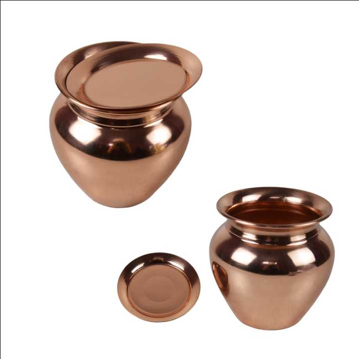 World-class Quality Copper Pooja Lota Kalash Lota for Festivals