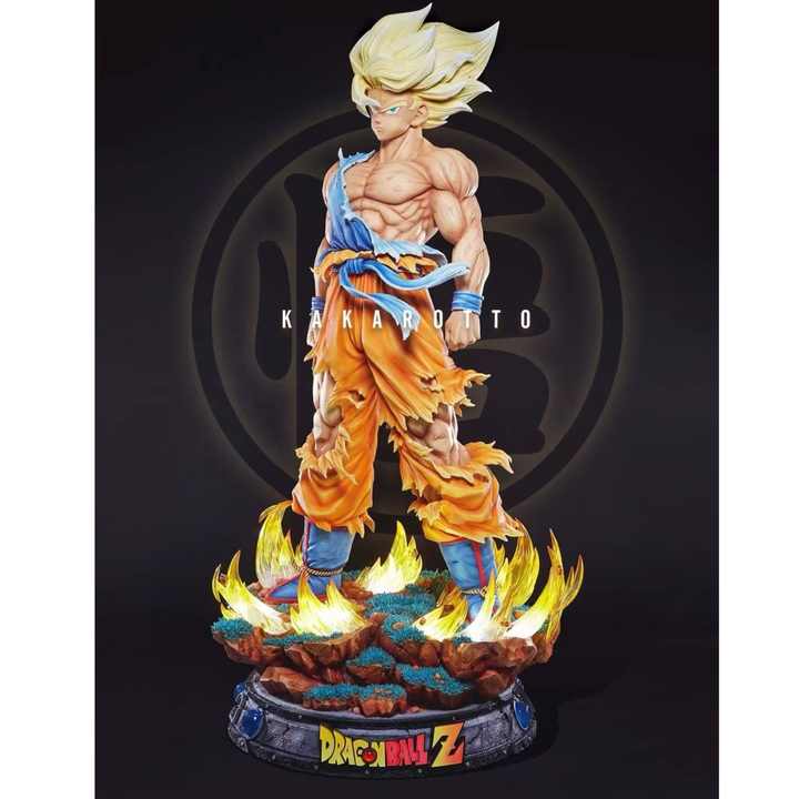 Customized Life Size Goku Fiberglass Japanese Anime Resin Dragon Ball ...