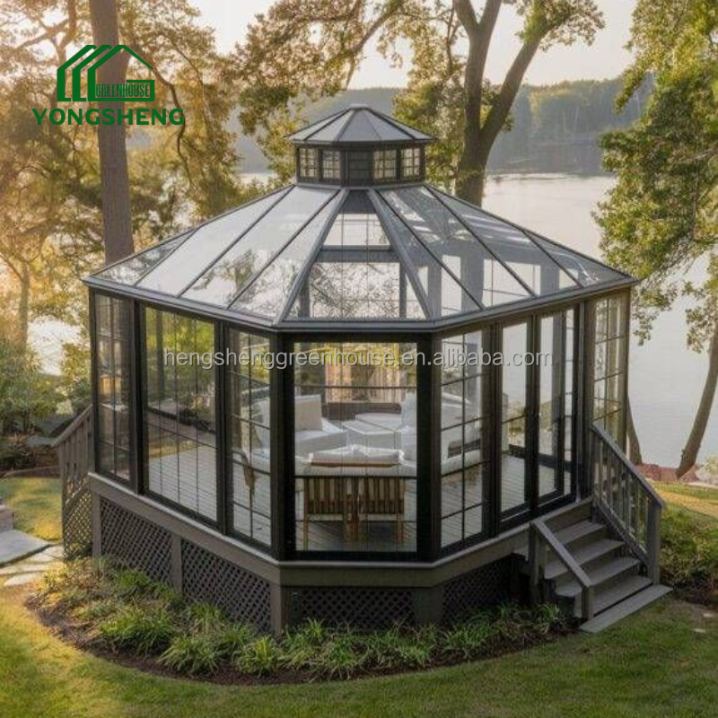 ビジネスバイヤー向けに、耐久性に優れた八角形の温室ソリューションで生産性を向上。