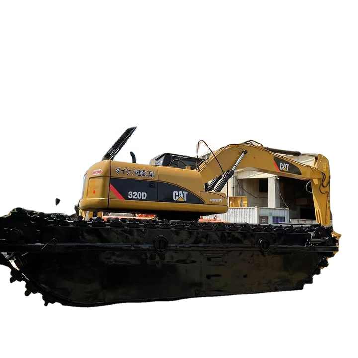 Used 20 Ton Amphibious Excavator CAT 320D for High Efficiency
