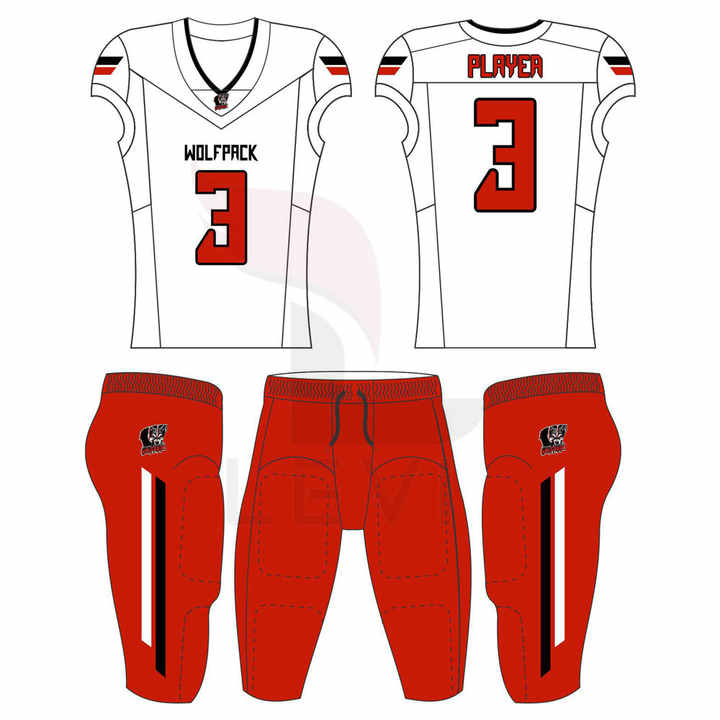 Wholesale Custom Youth Sublimation American Football Jersey Pants Men ...