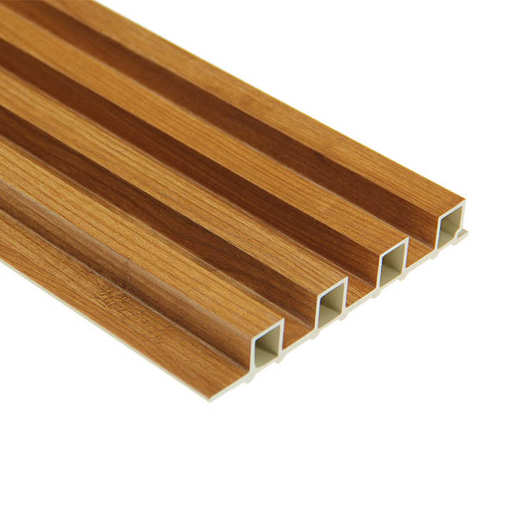 Wood Alternative Panels WPC Fluted Indoor Decorate PVC Wall Panels ...