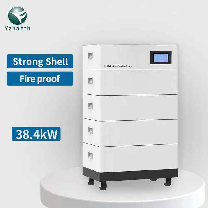 High-voltage Stackable Lifepo4 30kw Lifepo4 Solar Lithium Ion Battery ...