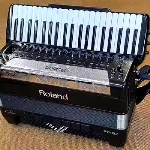 IT IS A SPECIAL SALE-Roland V-Accordion FR-8X Black Accordion Keyboard ...