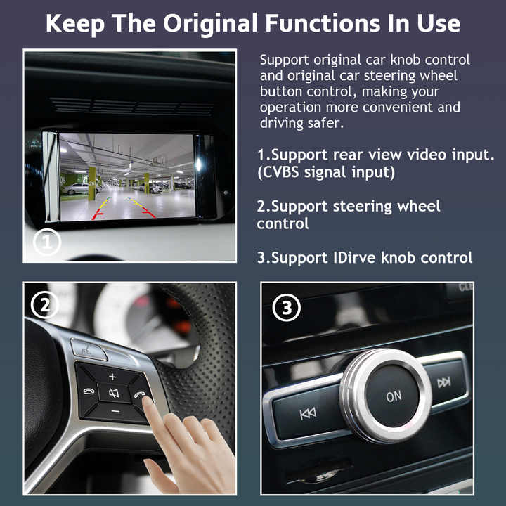 CARABC Car Video Interface - Wireless Apple Carplay for Mercedes Benz ...