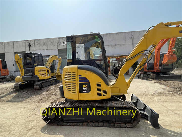 Japan Used Second-hand KOMATSU PC55 6ton 5 Tons Small Mini Japan Original Digger Excavator ...