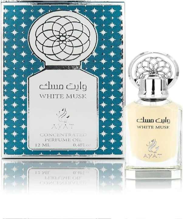 Perfumed Oil White Musk 12ml by Ayat Perfumes Arabic Oil Perfumes Attar ...