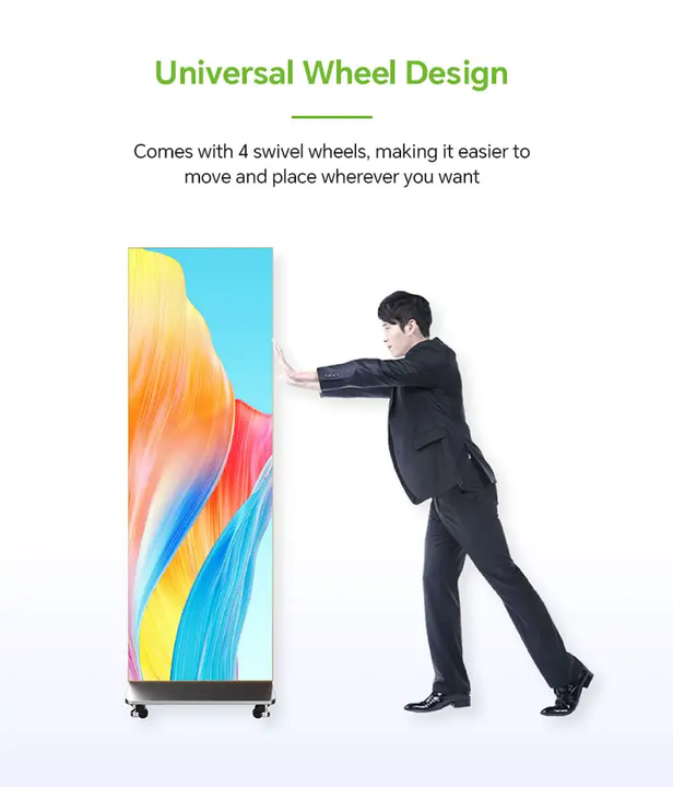 Indoor Customized Vertical LED Board - High Refresh Display
