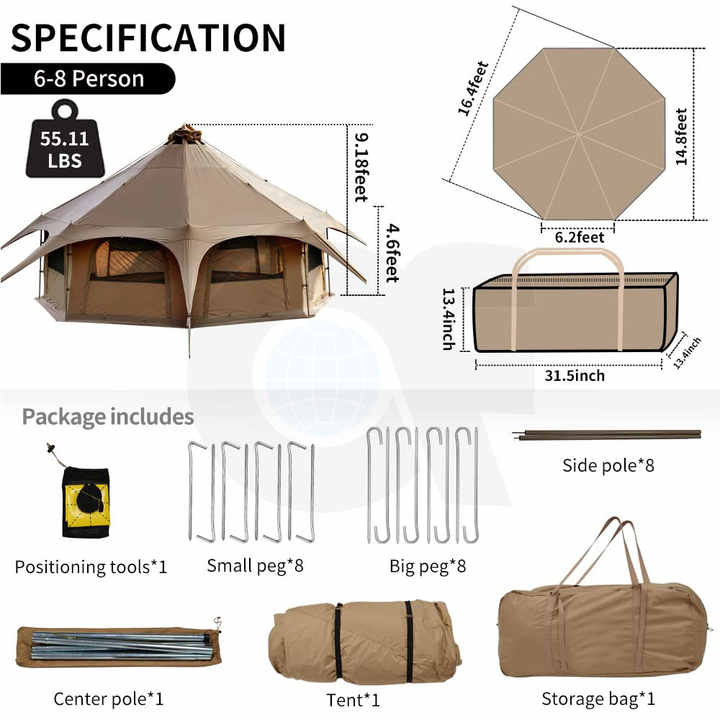 Customized Design Camping Tents - Durable & Waterproof