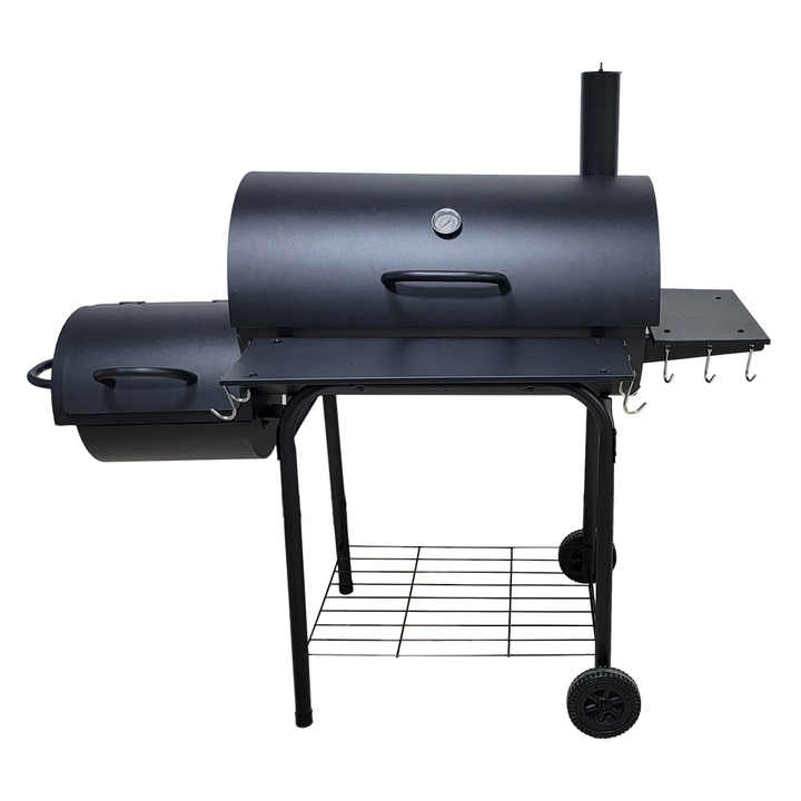 Large Cooking Area Charcoal Smoker BBQ Grill for Outdoor Use