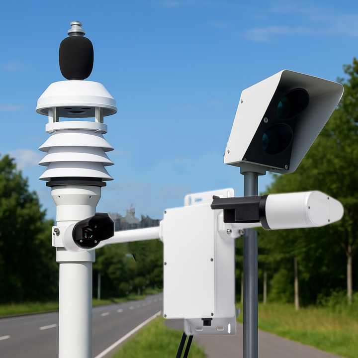 Multi-Parameter Weather Station Visibility and Road Surface Sensors for ...