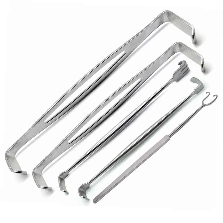 Surgical Retractor Set 5 Piece Ragnell Muller Fomon Double Ended ...
