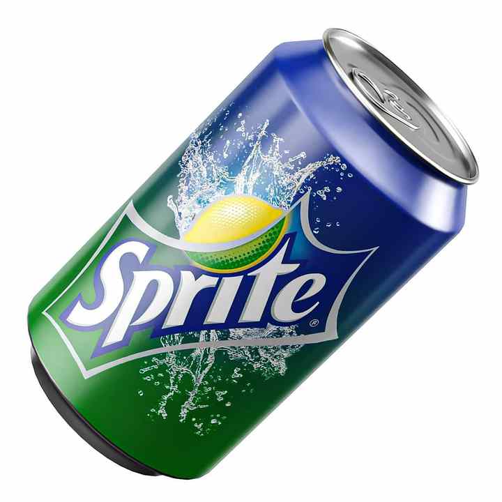 Sprite minuman ringan asli Lemon 320ml x24 kaleng untuk dijual/sprite ...