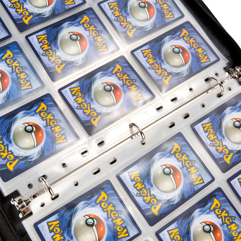Plastic Trading Card Binder for Poke Mon Baseball Basketball Football ...