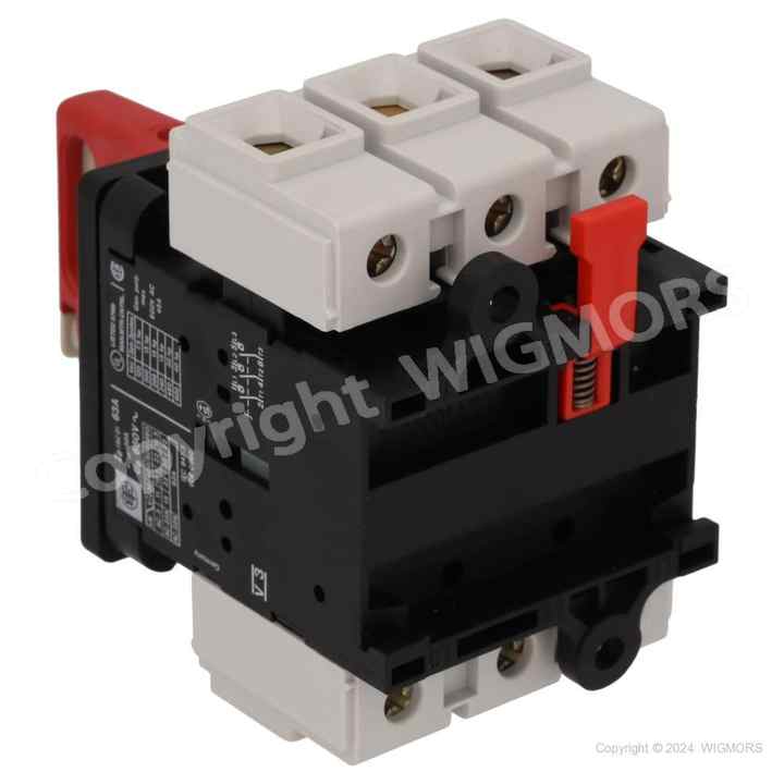 Safety Main Switch Disconnector on Door SCHNEIDER TeSys Vario 63A ...