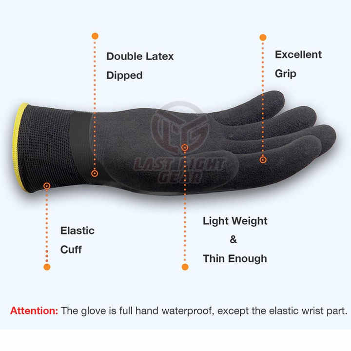 Thermal Cold Resistant Gloves With Soft Lining And Strong Grip For ...