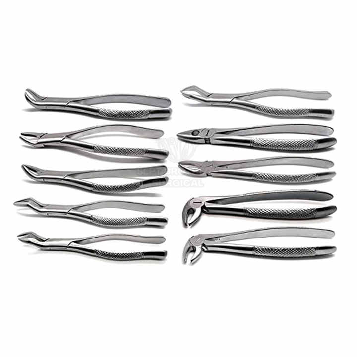 Dental Instruments Reusable Extracting Forceps Stainless Steel High ...
