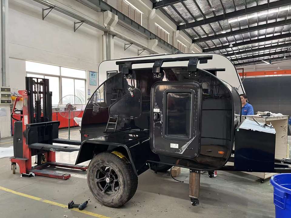 Modern Style 4x4 Mini Teardrop Travel Trailer Lightweight and Foldable ...