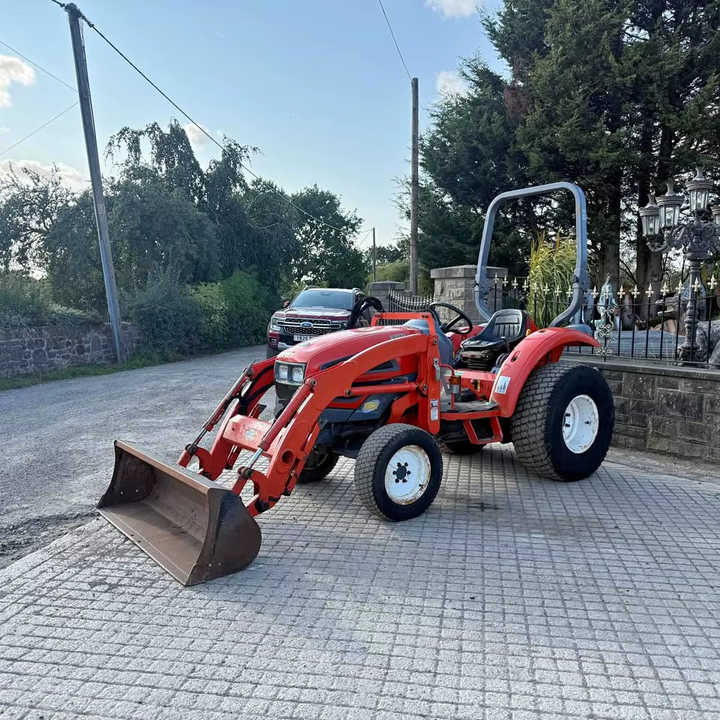 KIOTI CK25 25HP 4WD Compact Tractor with KL130 Loader| Alibaba.com