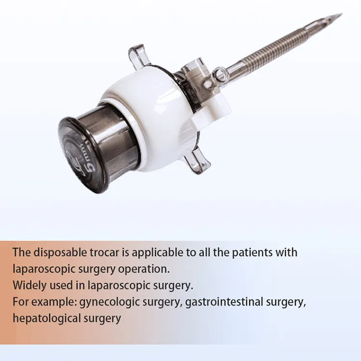 New Arrival Disposable Laparoscopy Trocar Kit Stainless Steel Material ...