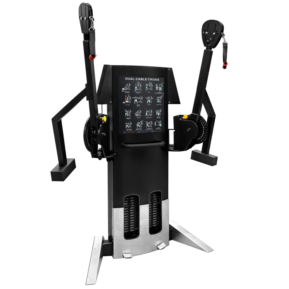 French Fitness Telluride Dual Cable Crossover for Full Body Strength ...