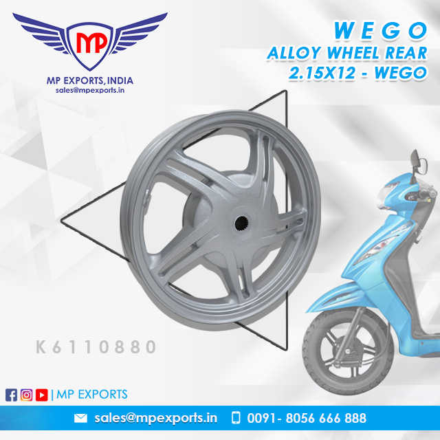Tvs wego alloy wheel price store