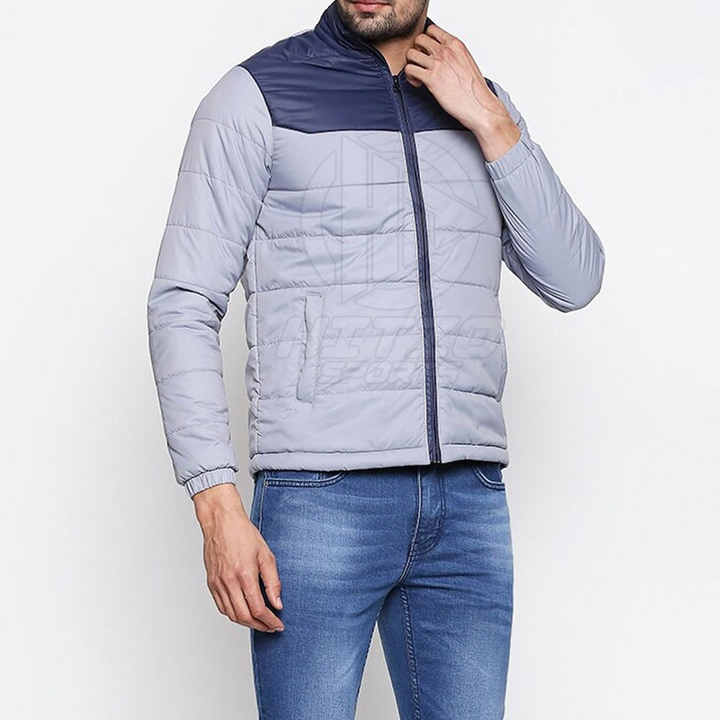 New Design Men Bubble Jacket Long Sleeve Men Bubble Jacket Nylon ...