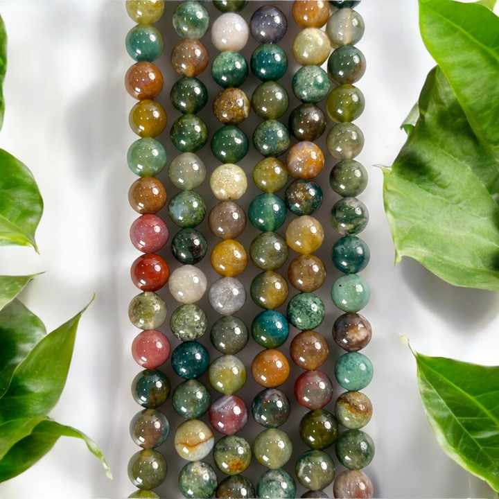 Factory Round Beads 4mm 6mm 8mm 10mm 12mm Loose Bead Fancy Jasper for ...