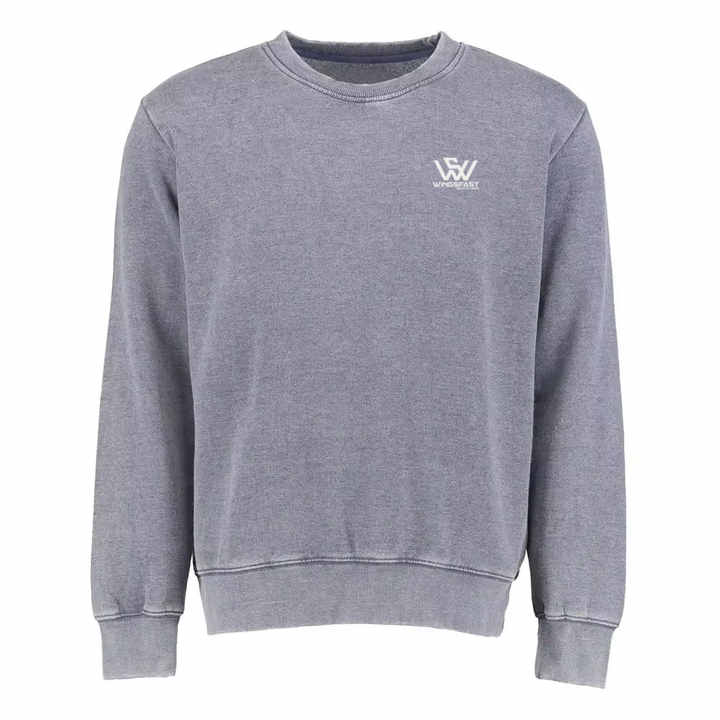 Premium Quality Basics Customized Men Washed & Sun Faded Sweatshirt ...