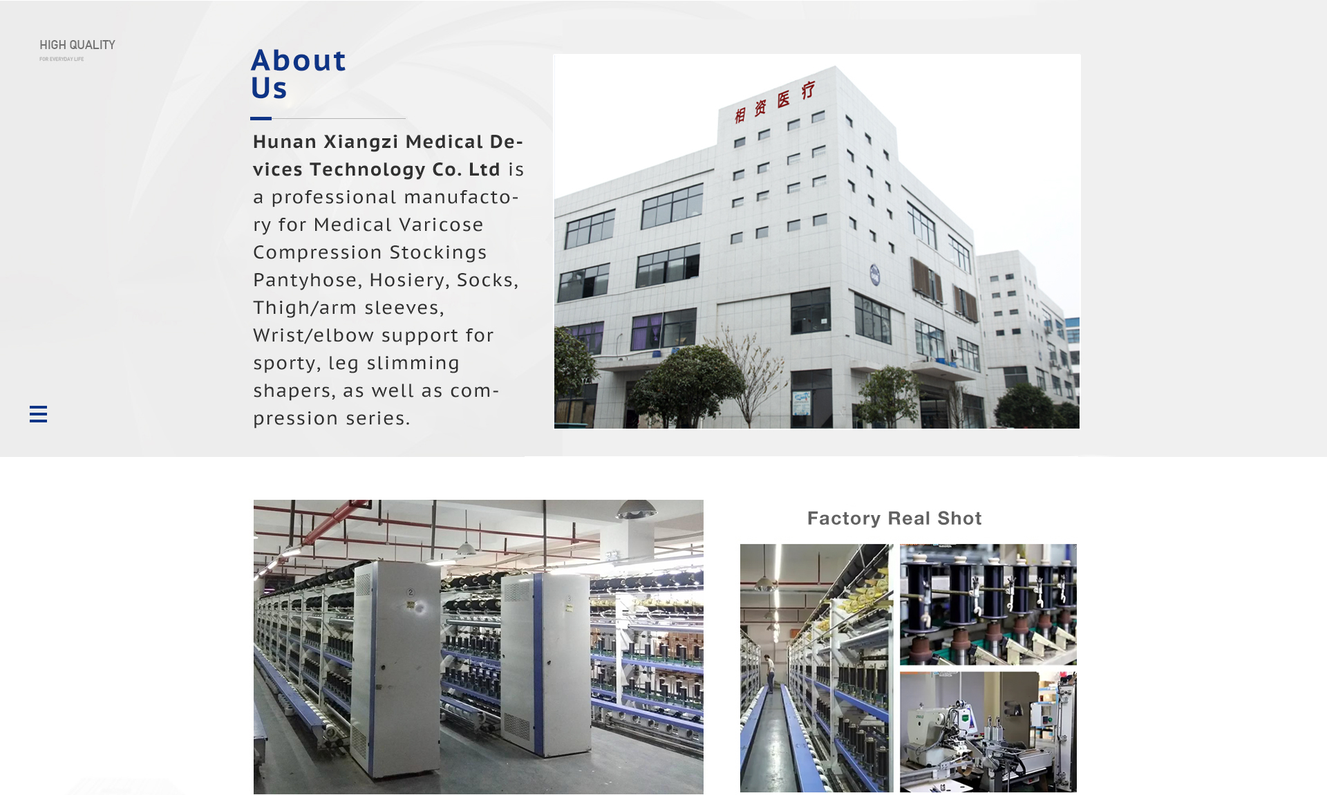 Hunan Xiangzi Medical Devices Technology Co., Ltd. - Medical Varicose ...