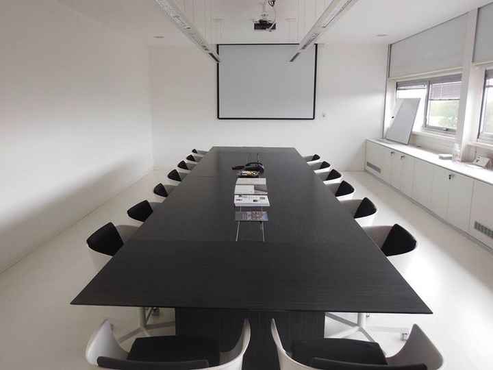 Easy Clean Office Furniture Countertop Board Minimalist Style Office ...