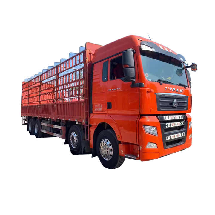 Used Lorry Truck 8*4 Diesel Engine Heavy Duty 12 Wheels Camion Truck ...