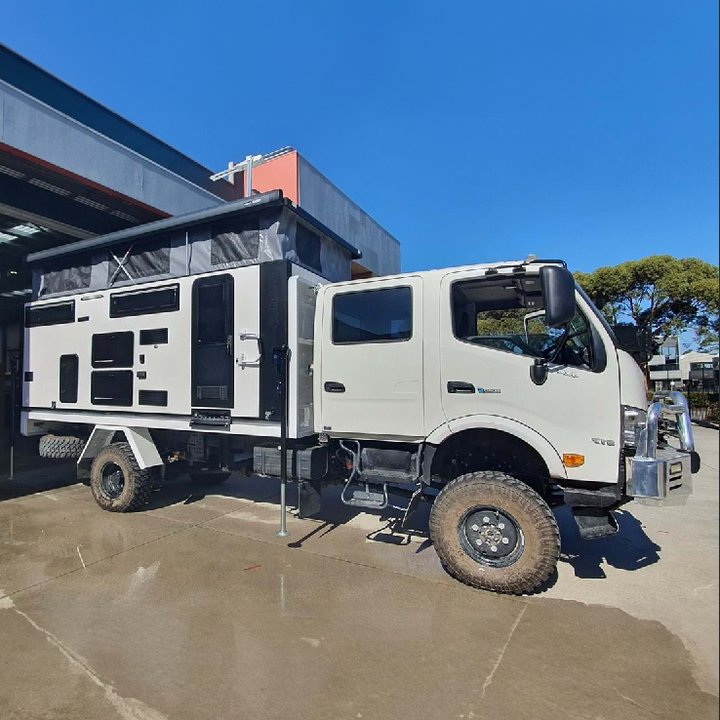 Extending Box Pickup POP TOP Expedition Slide Customized Truck 4x4 ...