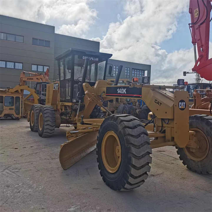 Original Used CAT 140k Motor Grader Caterpillar 140G 140H 140K Multi ...