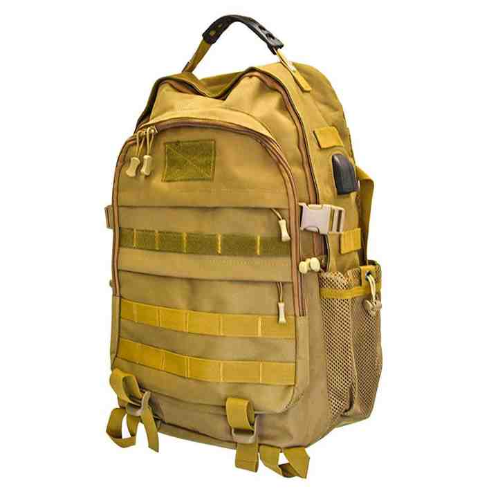 Large Tactical Molle Backpack with 2 Adjustable Snaps for Velcro 3 ...