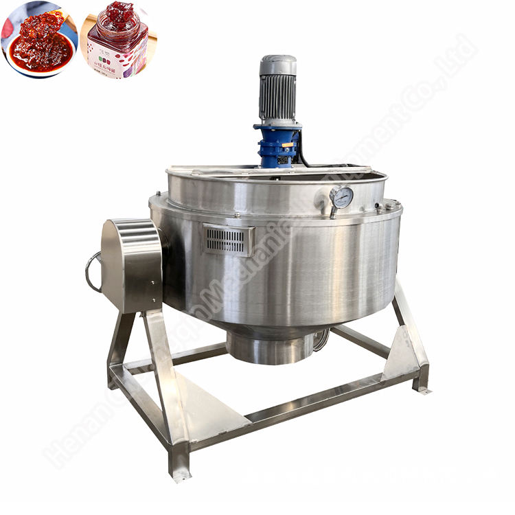 500 Liter Steam Jacketed Cooking Kettle Gas Cooking Kettle Jacketed ...